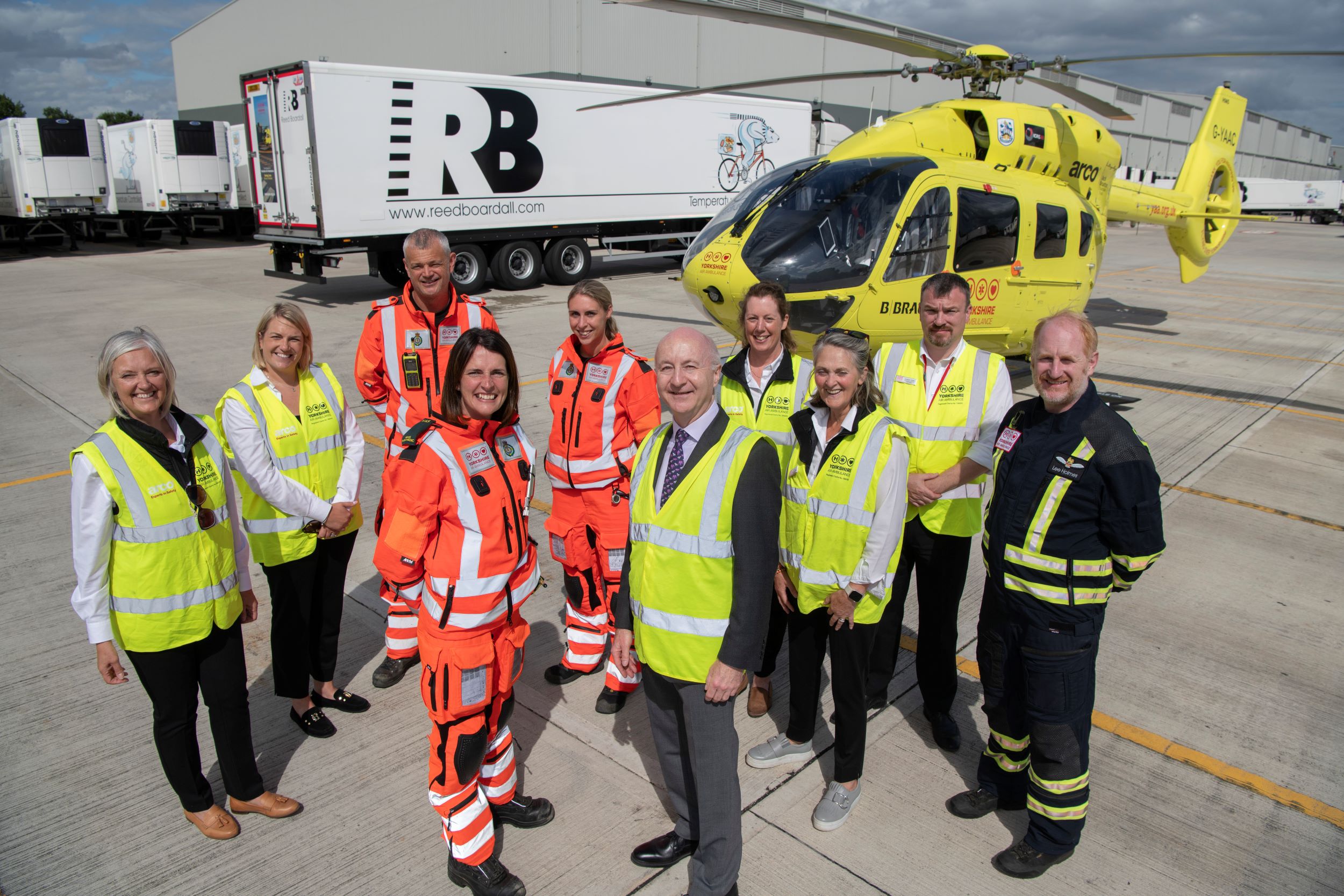 Reed Boardall celebrates three-year partnership with Yorkshire Air ...